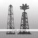Oil Drilling Rig DXF File - Roughneck DXF - Oilfield DXF File ...