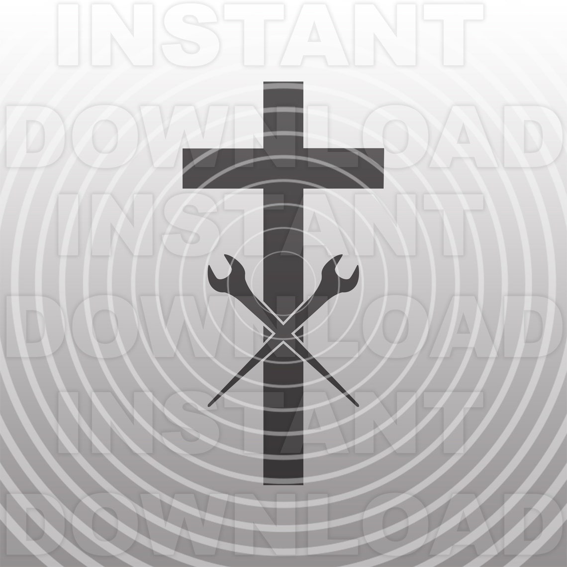 Ironworker Christian Cross SVG Fileironworker Memorial SVG | Etsy