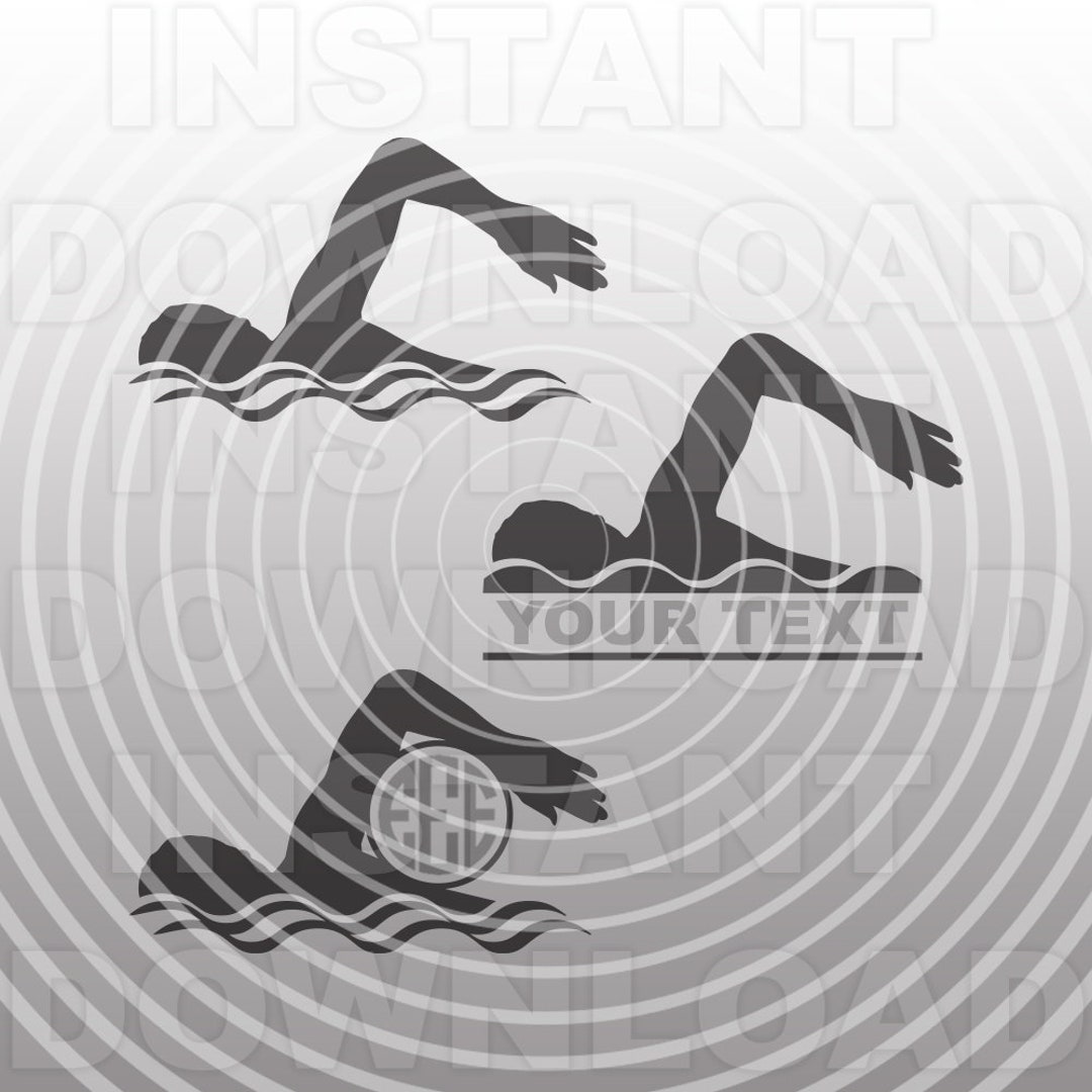 Swimmer SVG File,swimming SVG File,high School Sports Svg-vector Art ...