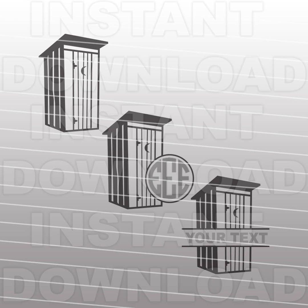 Outhouse SVG File,country Western Svg,farm Life Svg -vector Art for ...
