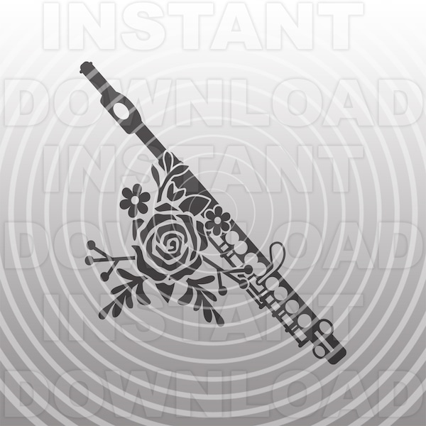 Flute Svg - Etsy