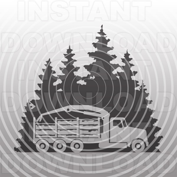 Logging Truck - Etsy