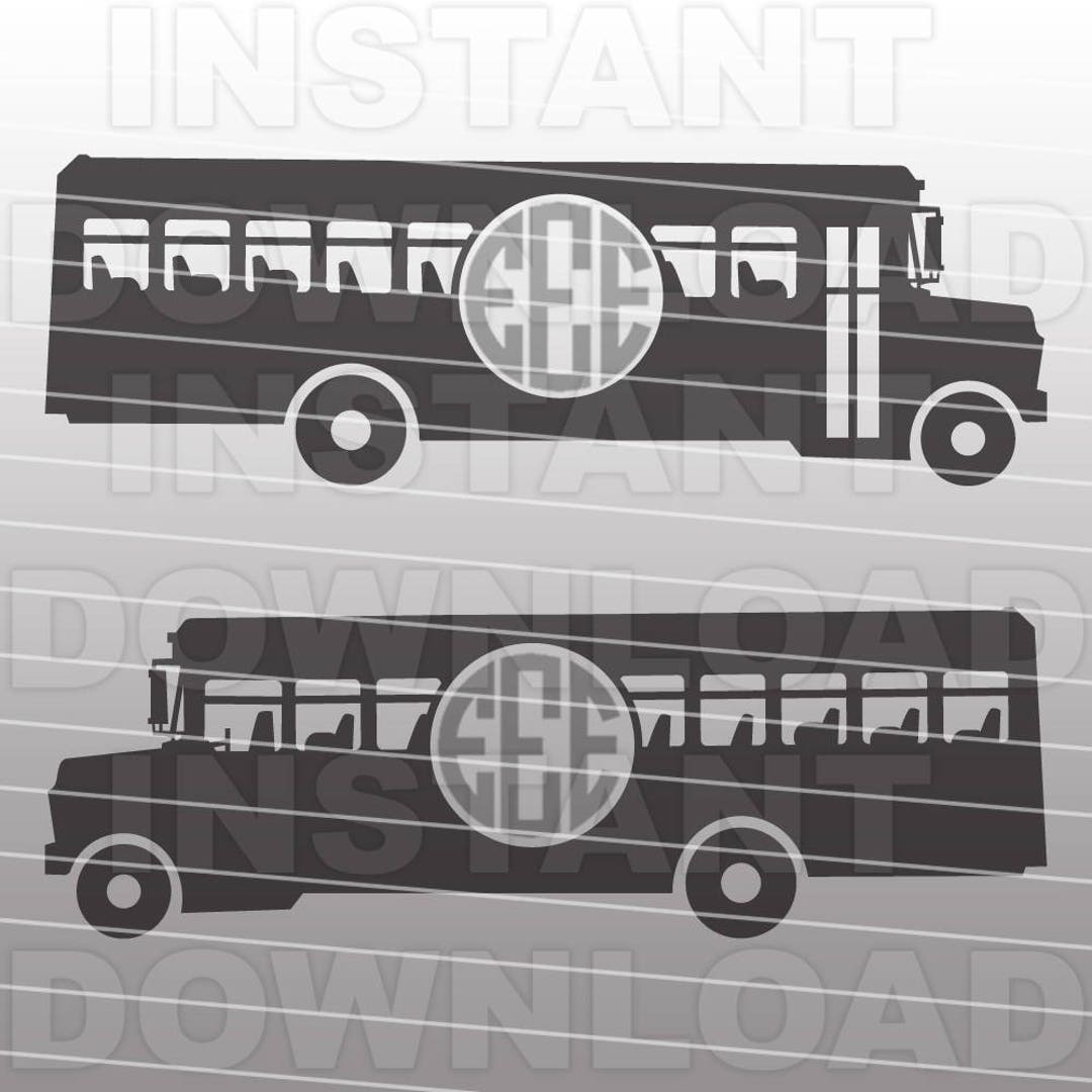 School Bus SVG File,bus Driver Svg-cutting Template-vector Clip Art for ...