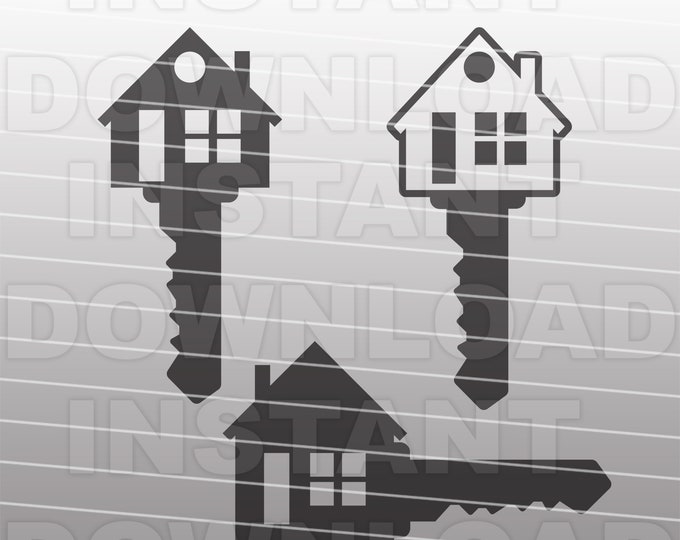 Housewarming Key Paper Cut Svg / Dxf / Eps / Files and Pdf / Png ...