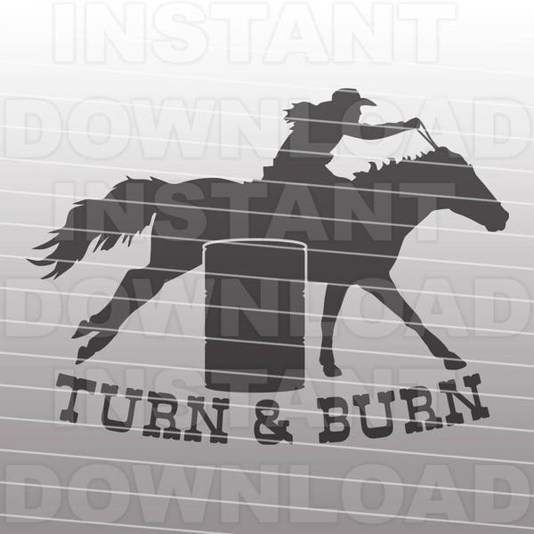 Barrel Racing Svg - Etsy