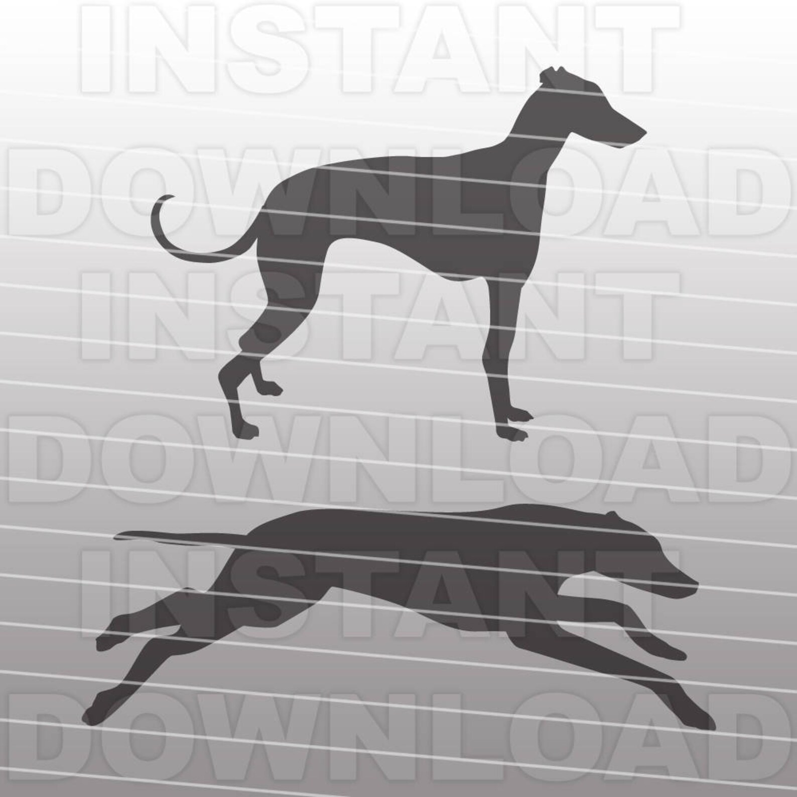 Greyhound SVG Filegreyhound Dog Svgrescue Dog Svg-cutting - Etsy Australia