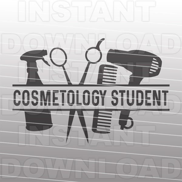 Cosmetology Svg - Etsy