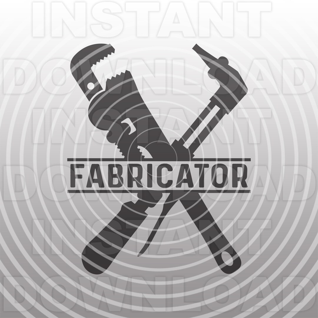 Fabricator Fabrication Welder Logo SVG File,welding Equipment SVG ...