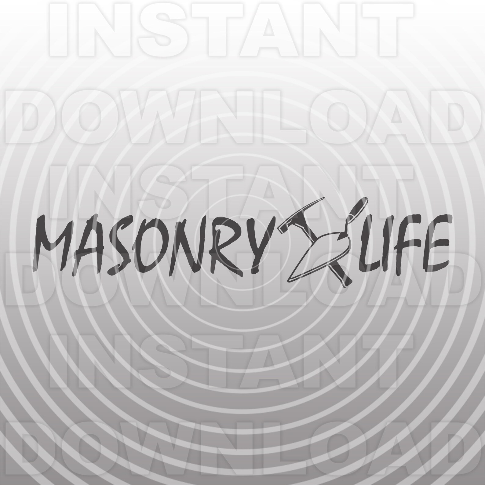 Masonry Life SVG Filebricklayer Svgbrickmason SVG vector - Etsy