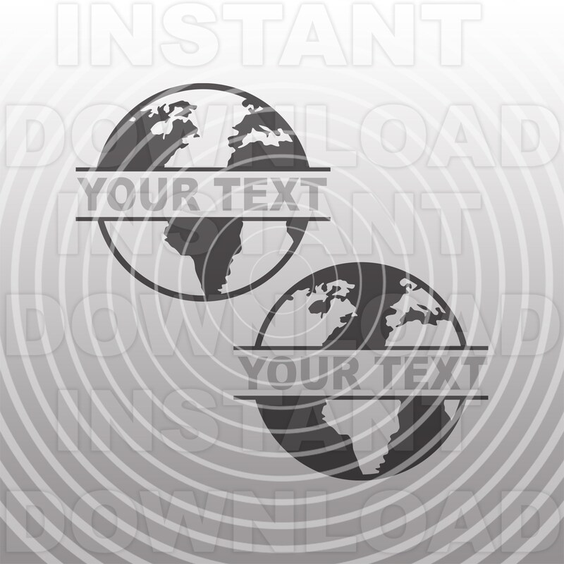 Earth Svg File - Etsy