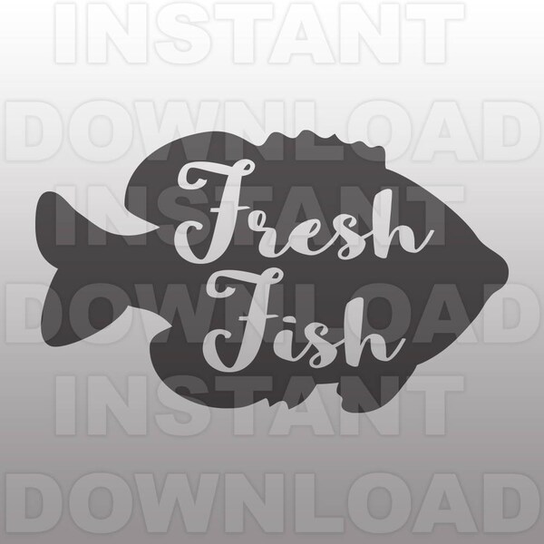 Fresh Fish Sign - Etsy