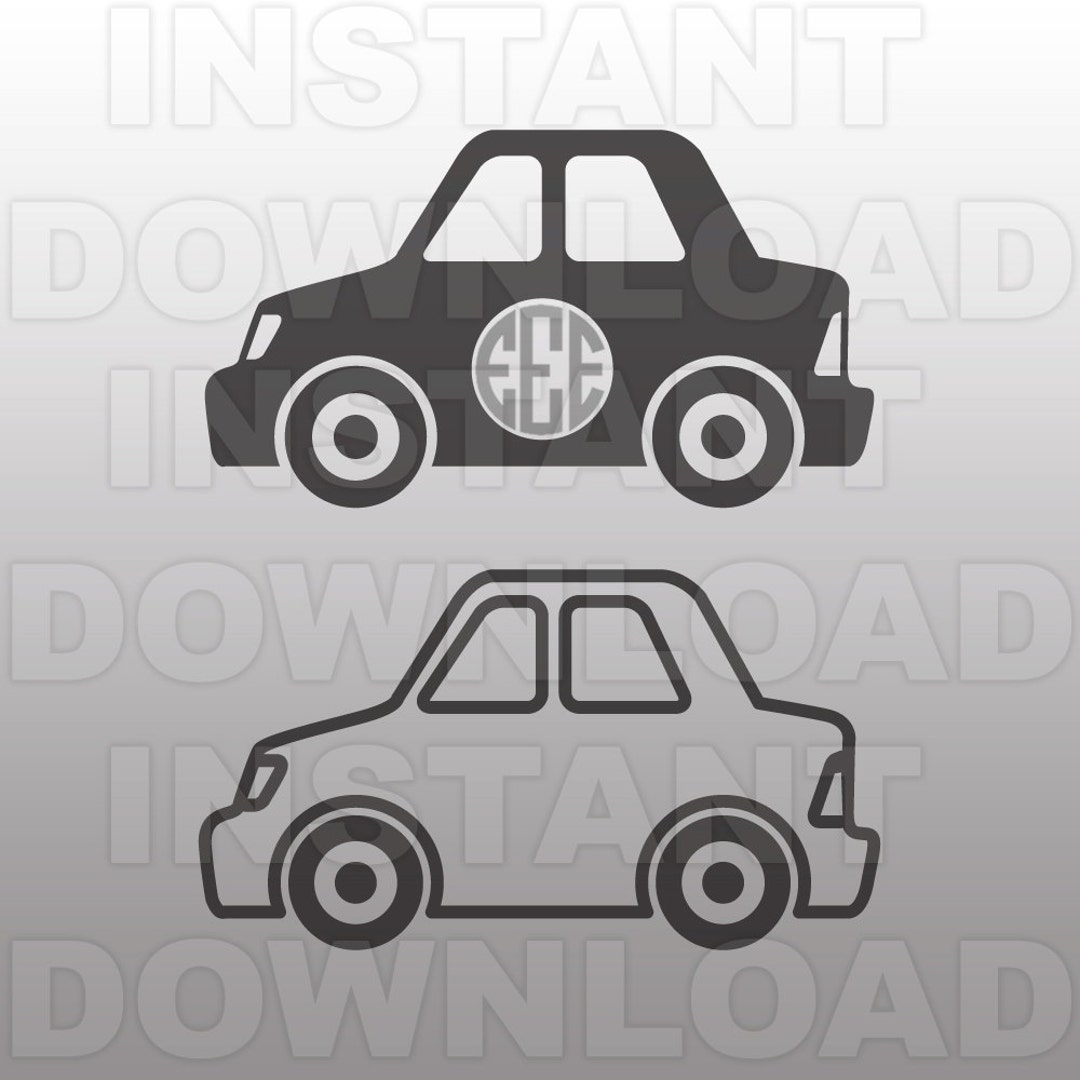 Auto SVG-Datei, Auto SVG, Rennauto svg-Cutting Template-Vector Art ...