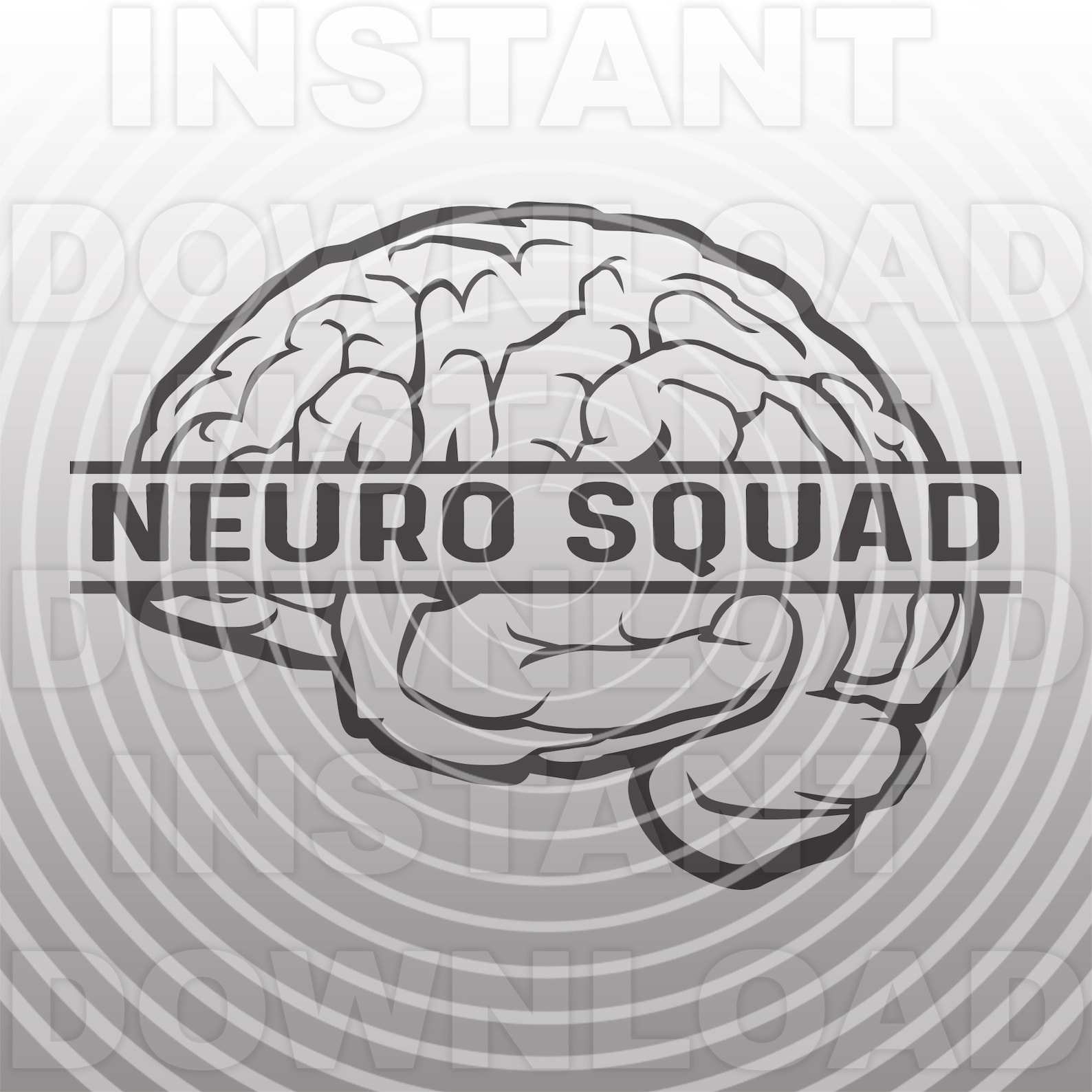 Neuro Squad SVG Fileeeg Tech Svgneuro Nurse Svg vector | Etsy