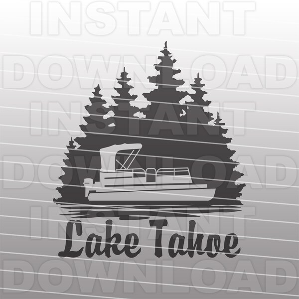 Lake Tahoe Cut File - Etsy