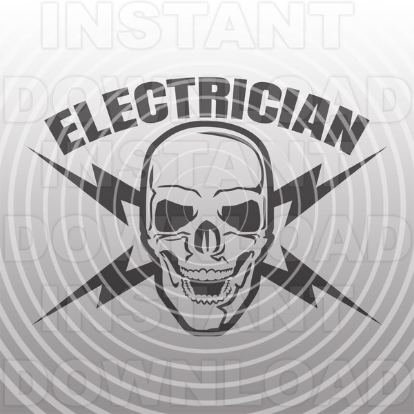 Electrician Svg - Etsy