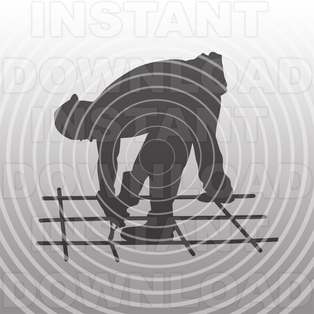Ironworker Rodbuster SVG File,rebar Worker Svg,reinforcing Ironworker ...