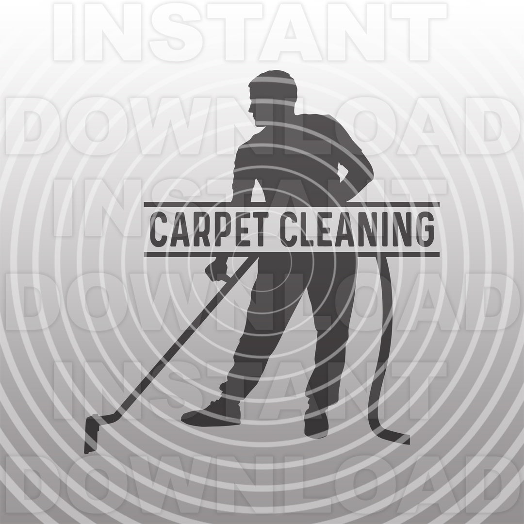 Carpet Cleaning Logo Design Svg,carpet Cleaner SVG File,steam Cleaning ...