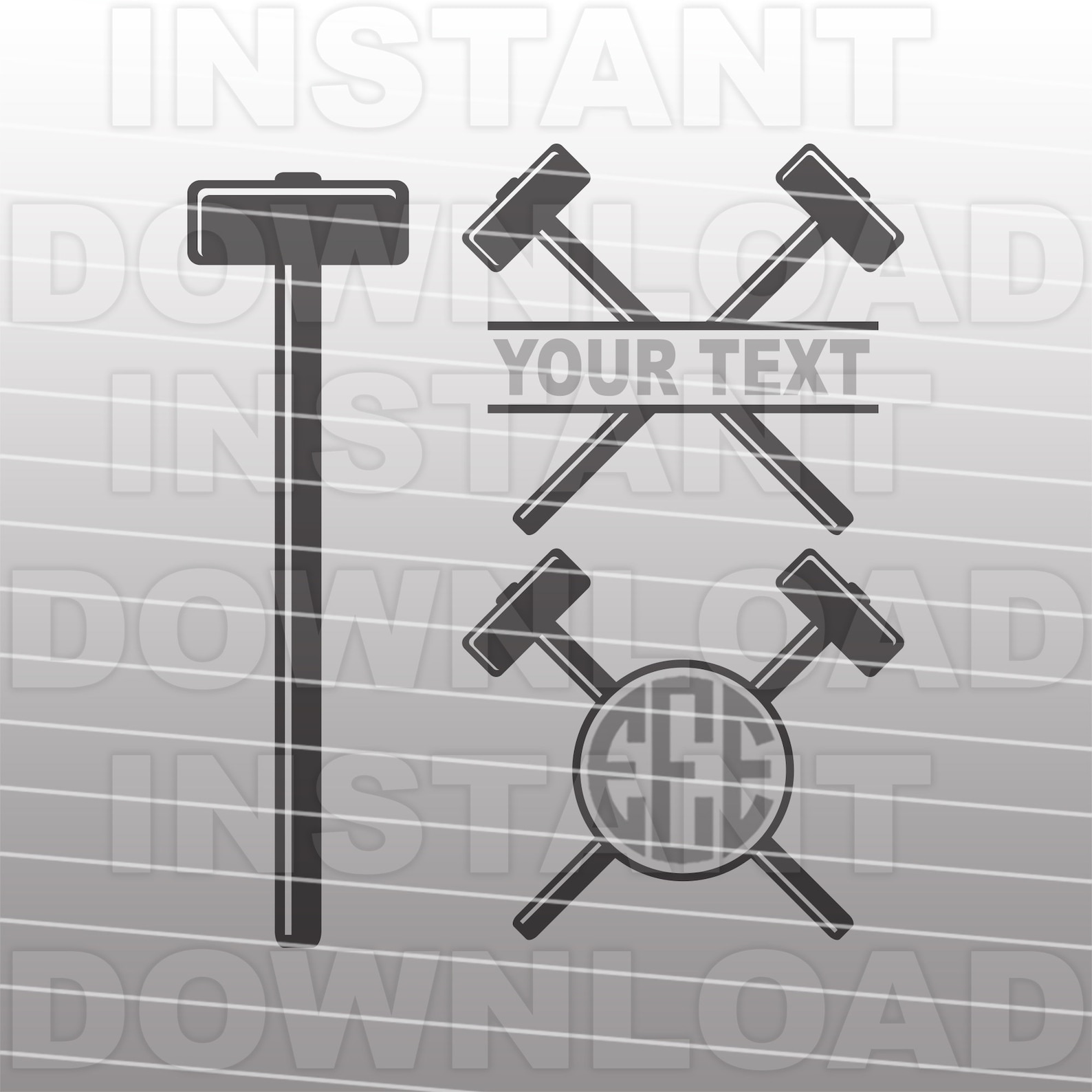 Sledgehammer SVG File,demolition Svg,maintenance Svg,ironworker SVG ...