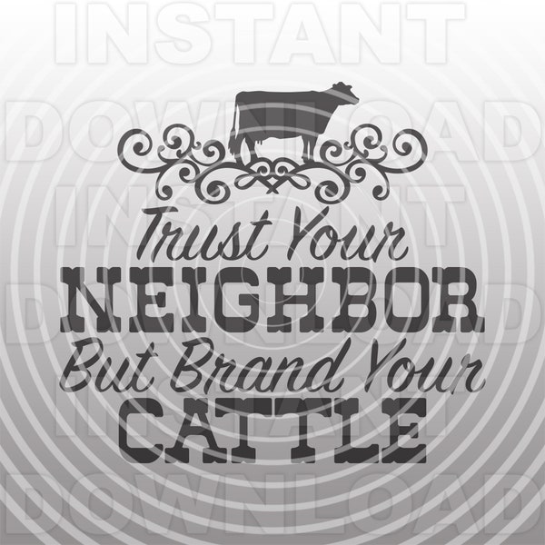 Cattle Brand Svg - Etsy