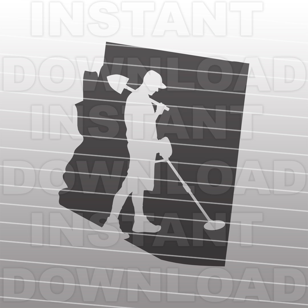 Metal Detecting SVG File,metal Detector Svg,arizona Metal Detector Svg ...