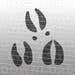 Deer Tracks SVG File - Hunting SVG File -vector Art- Commercial ...