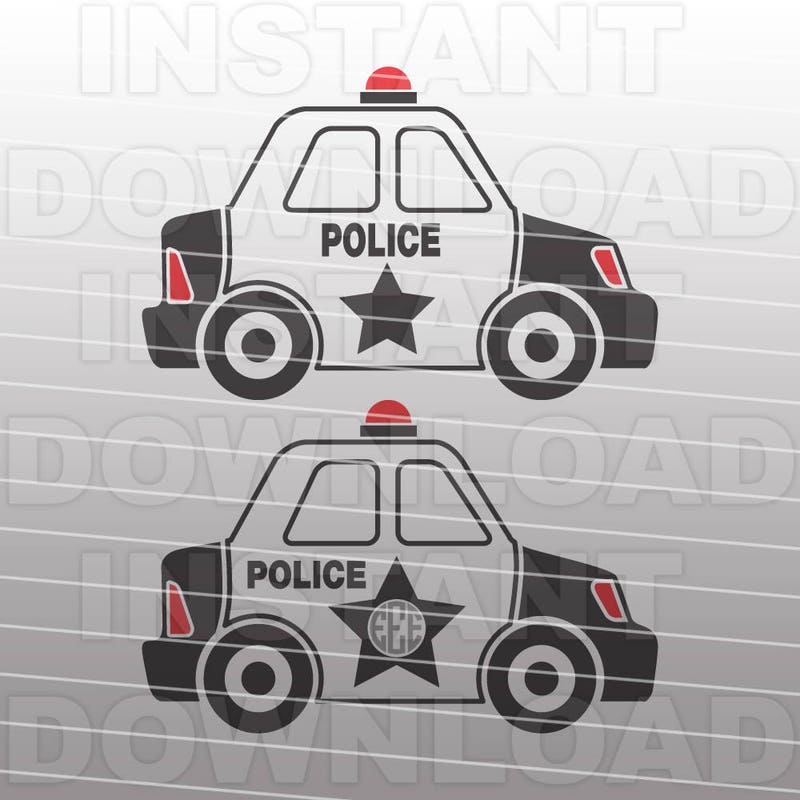 Police Svg - Etsy