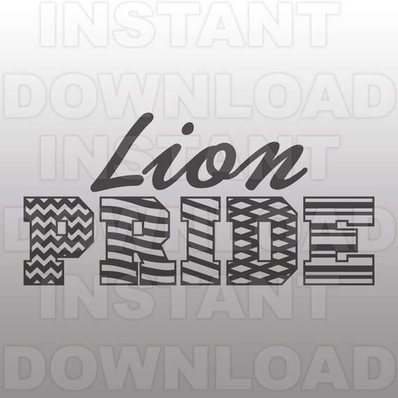 Paper Scrapbooking Craft Supplies & Tools Lions Pride football Vector ...