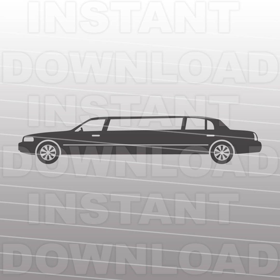 Limousine SVG File,limo Svg,limosine Svg -commercial & Personal Use ...