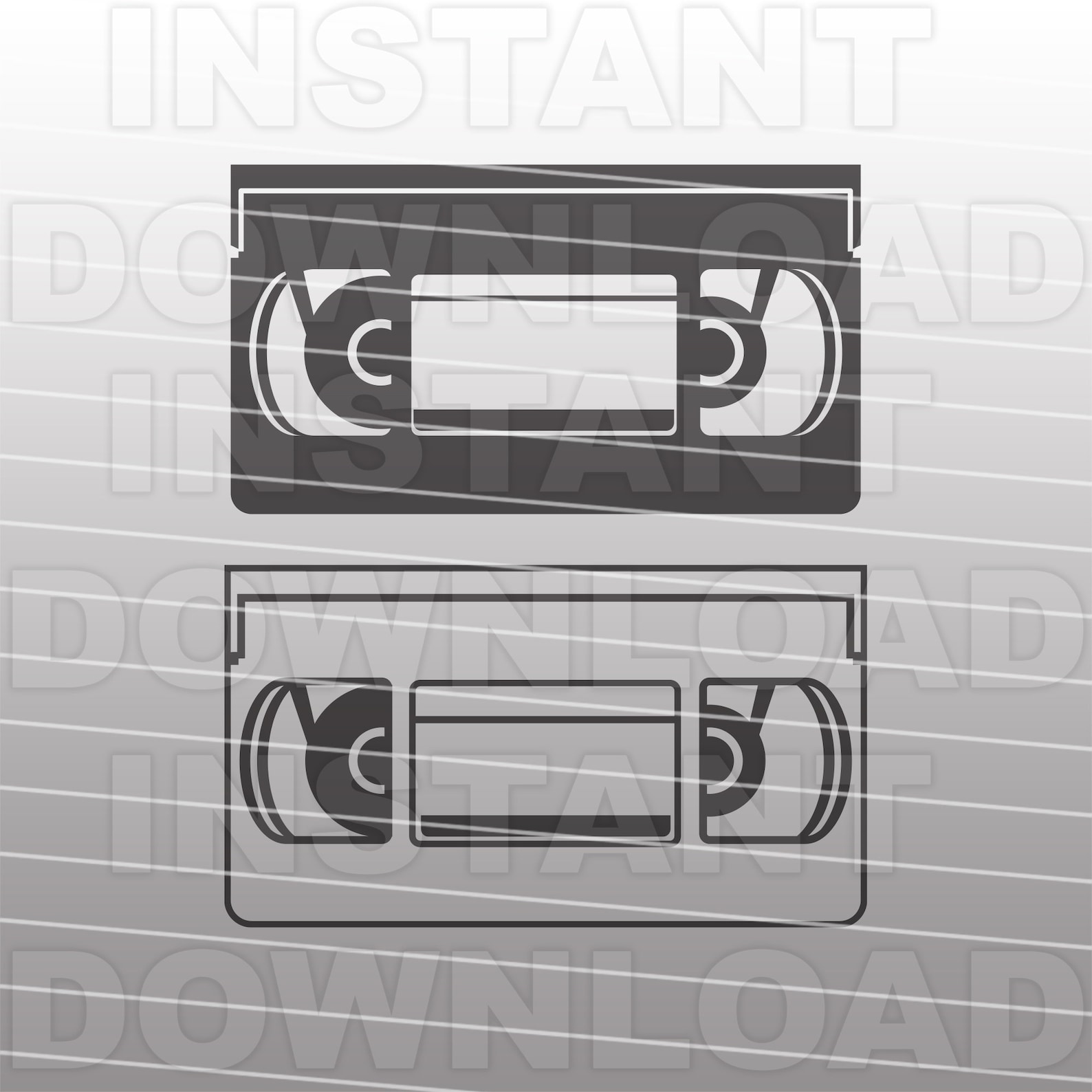 VHS Tape SVG Filevhs Collector Svg1980s Svggeek Svg vector - Etsy