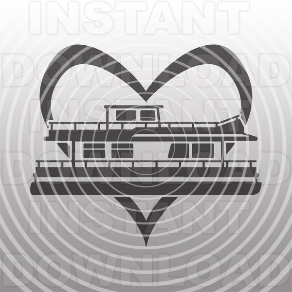 Houseboat Silhouette Svg - Etsy