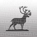 Caribou SVG File-reindeer SVG File-antlers SVG File - Die Cut,vector ...