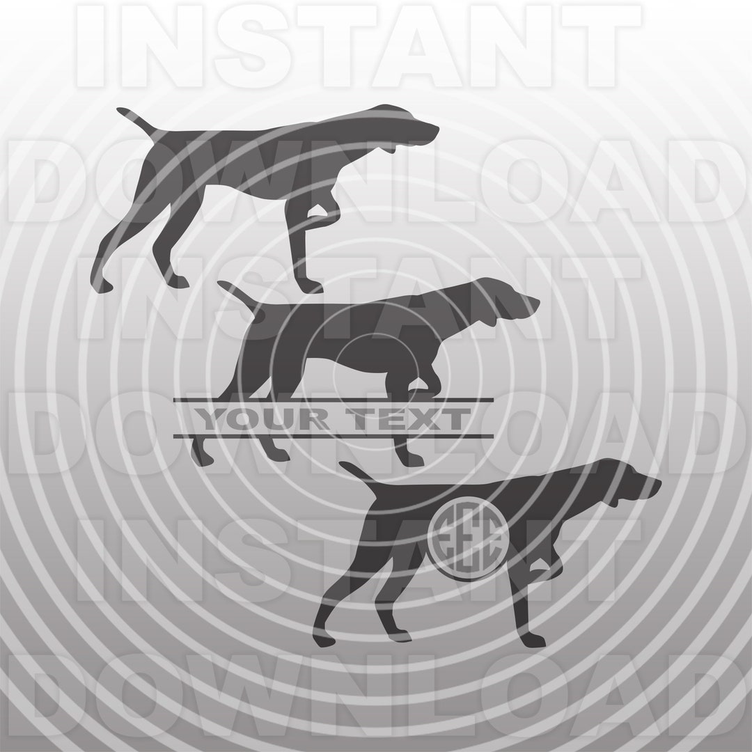 Bird Dog Pointing SVG File,gundog Svg,pointer Hunting Dog SVG -vector ...
