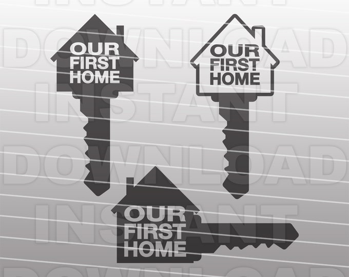 House Keys Svg, Home Keys Svg, New Home Svg. Vector Cut File for Cricut ...