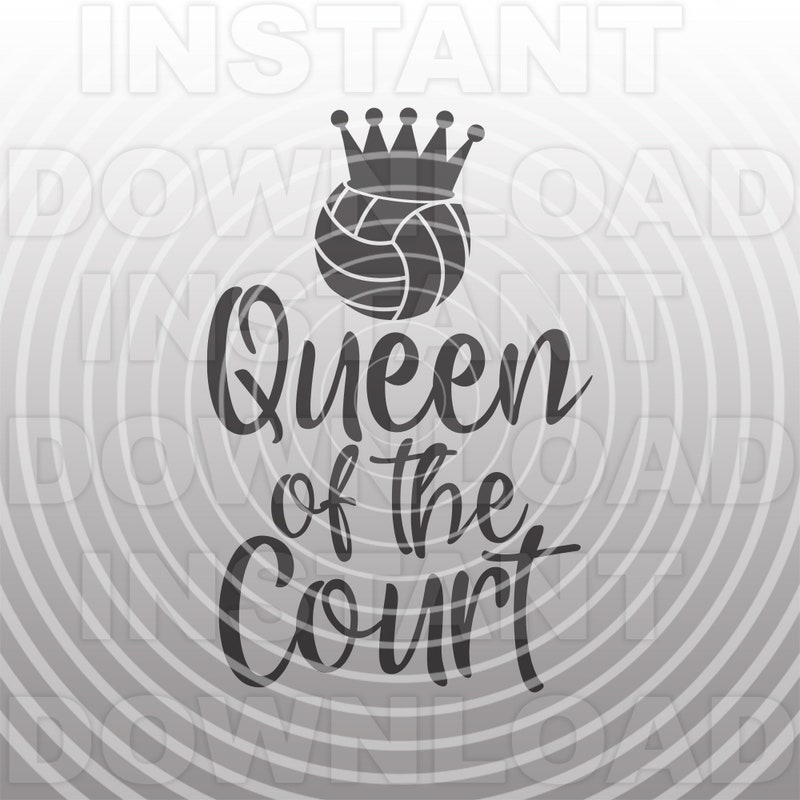 Volleyball Svg File - Etsy