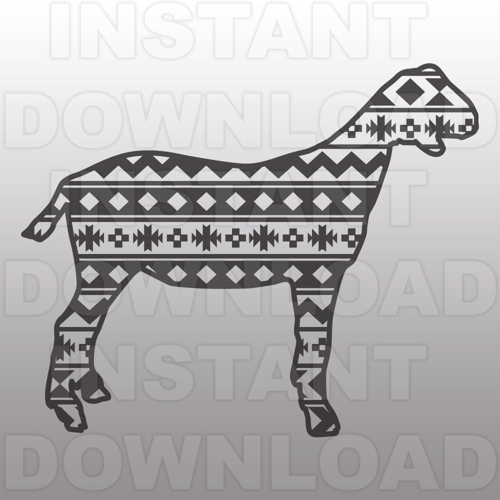Market Goat SVG Filegoat Svgfarming Svg Commercial & | Etsy