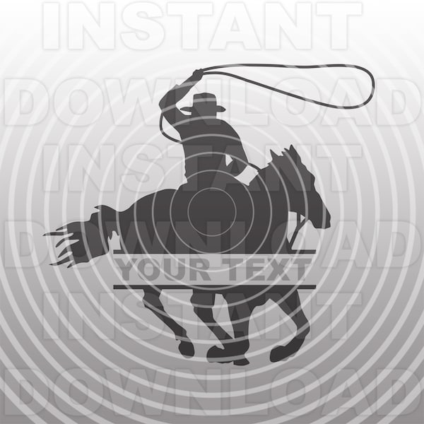 Cowboy Lasso Svg - Etsy Canada