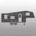 Fifth Wheel RV Camper SVG File,camping SVG -commercial & Personal Use ...
