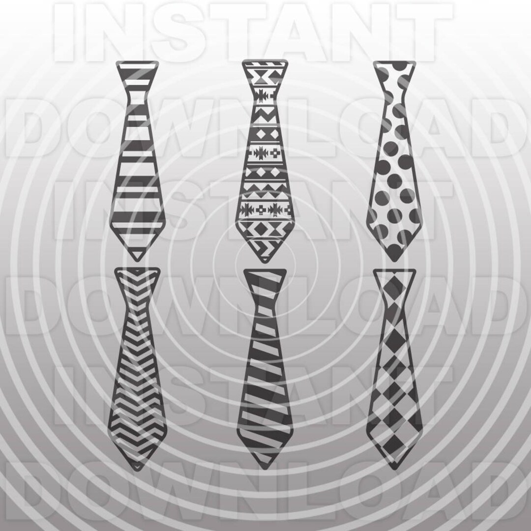 Neck Tie SVG File - Fashion SVG File - Fathers Day SVG - Commercial ...
