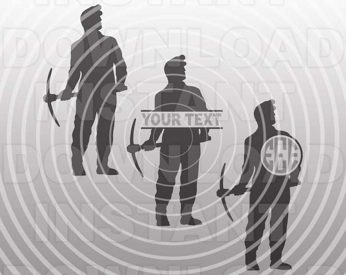 Cross Pickaxes Svg, Mining Logo Svg, Coal Miner Svg. Vector Cut File ...