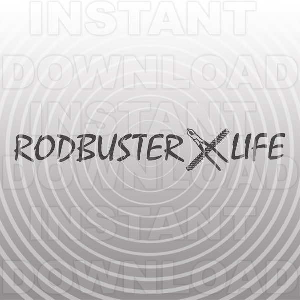Rodbuster Life Sticker - Etsy