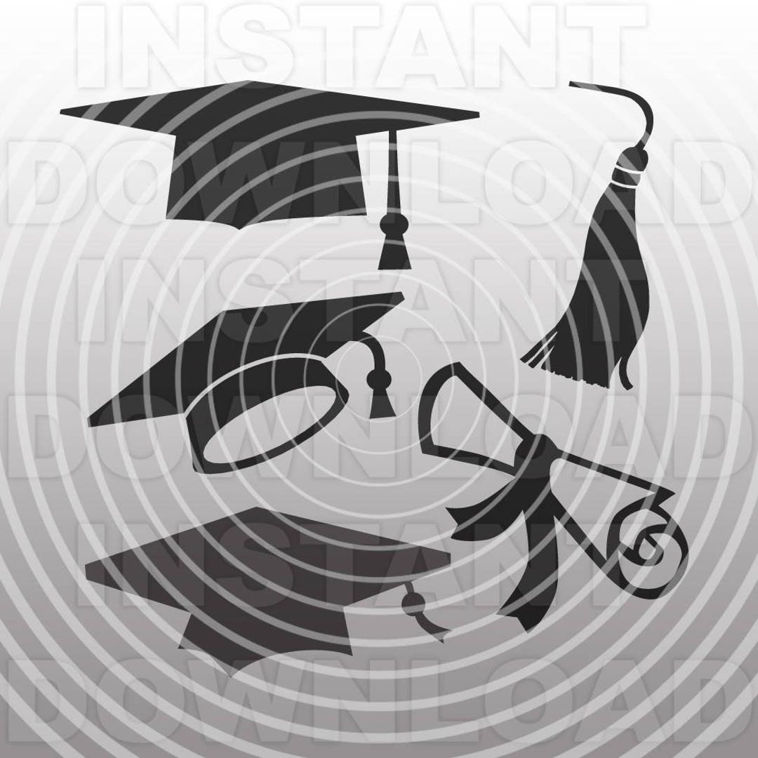 Graduation SVG File,diploma SVG File,graduate Svg,cutting Template ...