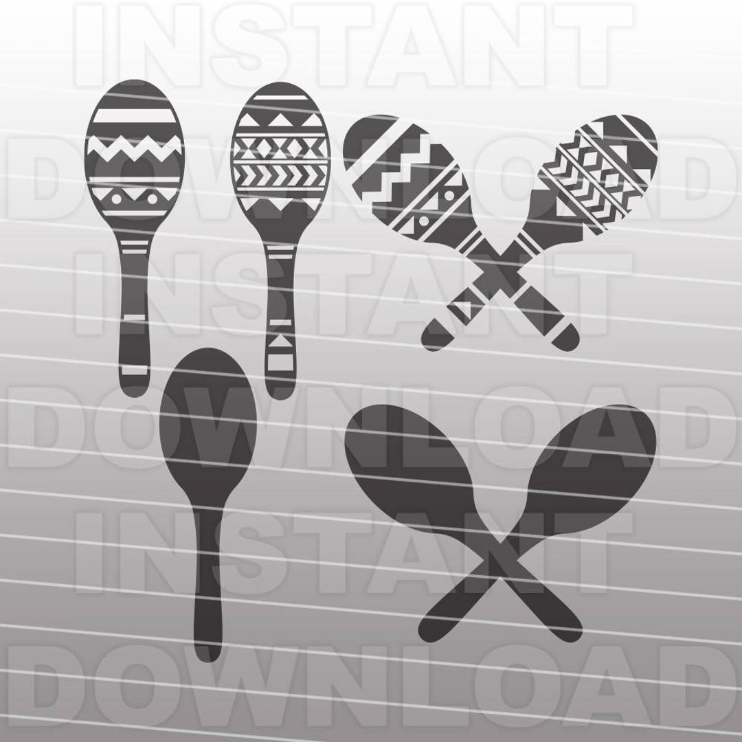Mexican Maracas SVG File,mexico SVG File,fiesta SVG -commercial ...