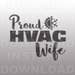 HVAC Technician Svg File,proud HVAC Wife Svg,heating Air Conditioning ...