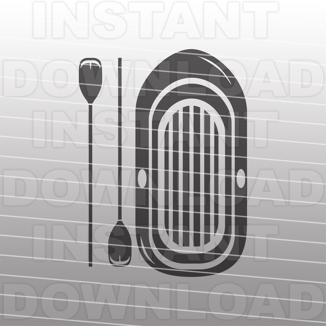 Rubber Raft SVG Fie,inflatable Boat Raft Svg,rubber Dinghy SVG ...