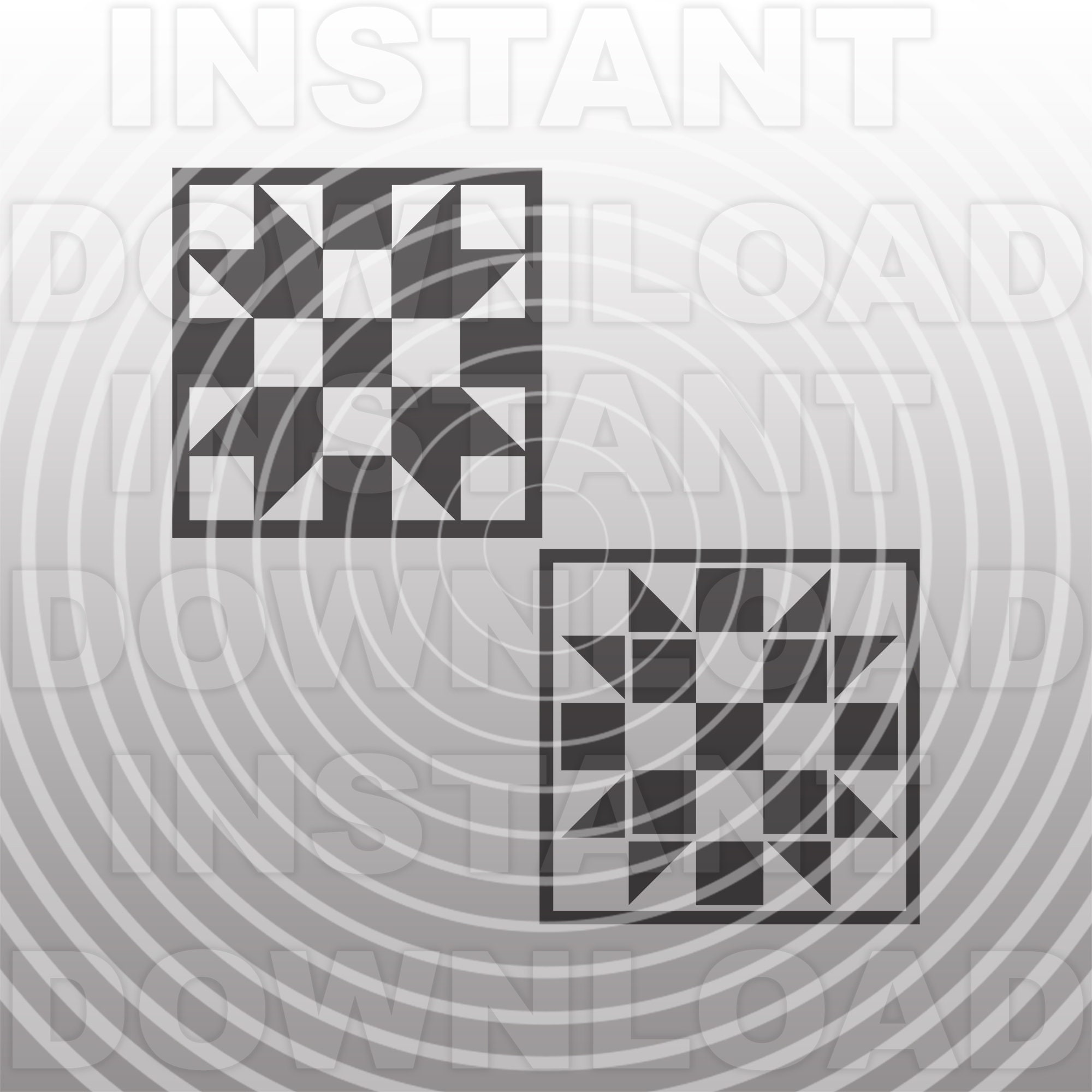 Quilt Pattern Clip Art Black And White