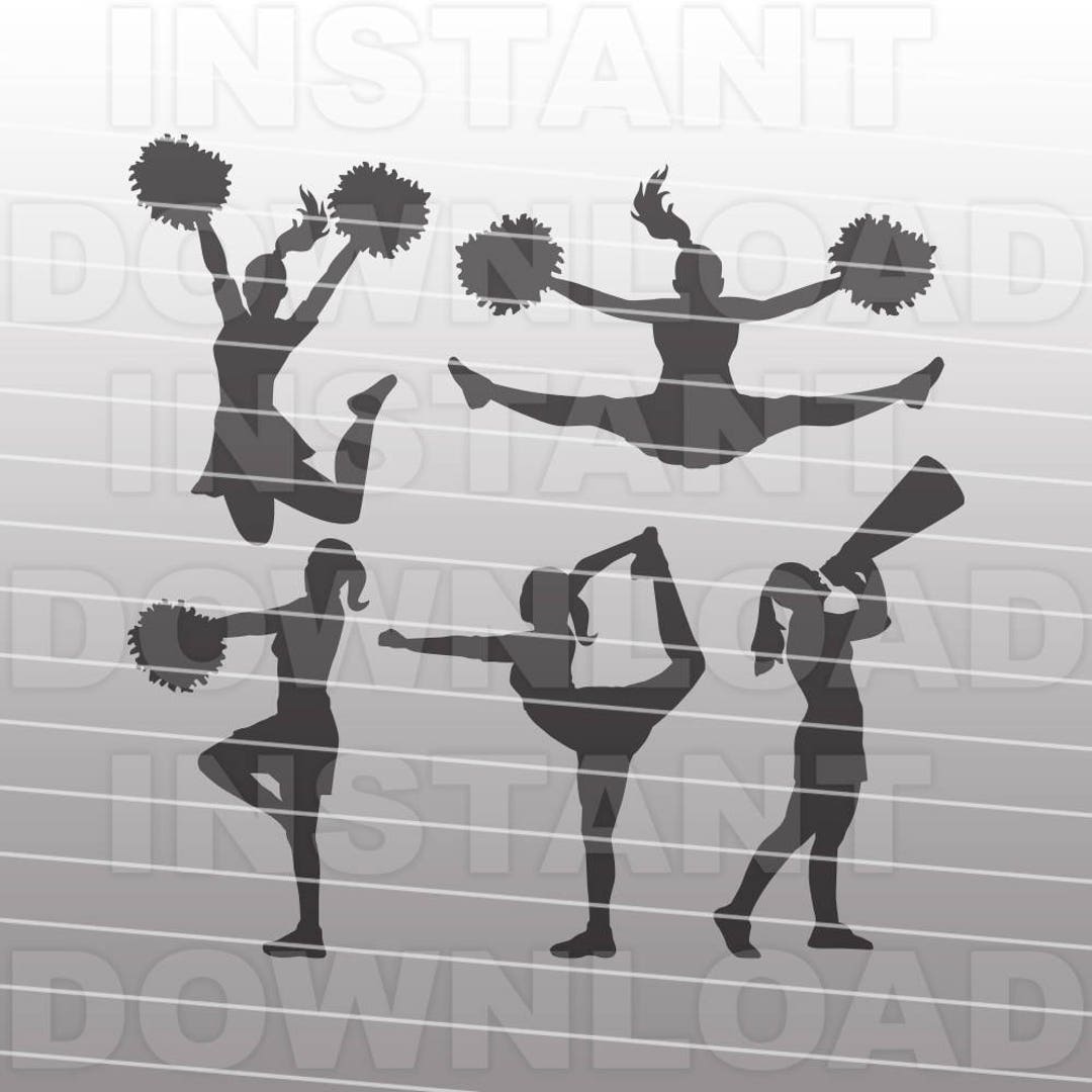 Cheerleader SVG File,cheerleading Svg,cheer SVG File -personal ...