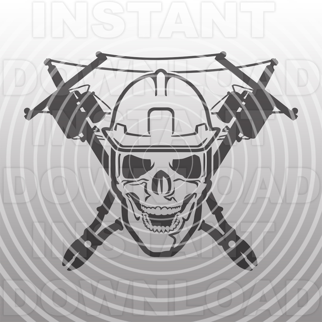 Electrical Lineman Skull With Hard Hat SVG File,lineman Svg,powerline ...