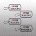 Military Dog Tags SVG Bundle -army SVG- Navy SVG -marines Svg ...