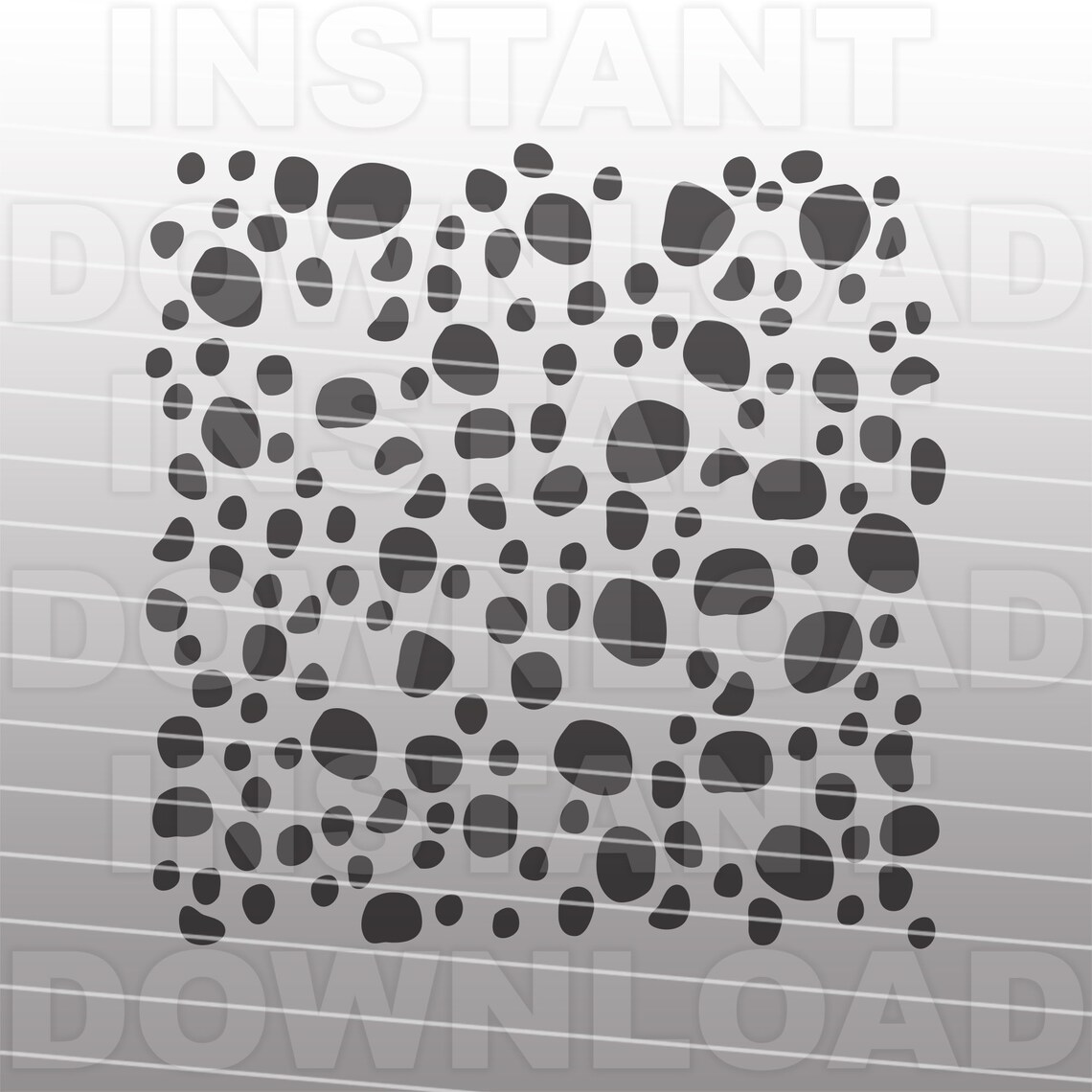 Dalmation Spots SVG File Dalmation Pattern SVG File vector - Etsy