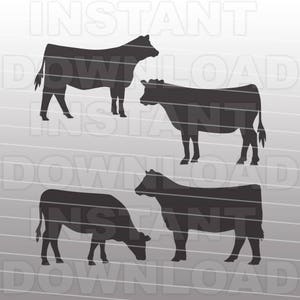 Show Heifer Svg,livestock Svg,farm Animal SVG File-cutting Template ...